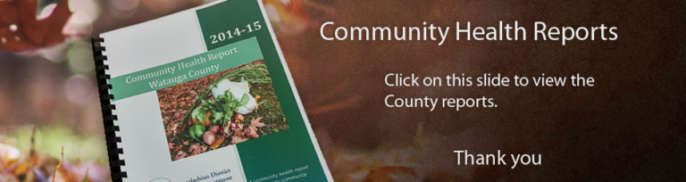 Community Health | Promoting Healthy and Productive Lives